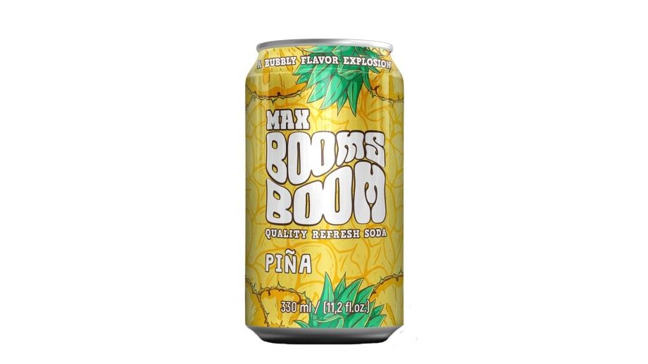 Refresco de piña max booms boom - Santa Barbara SURL